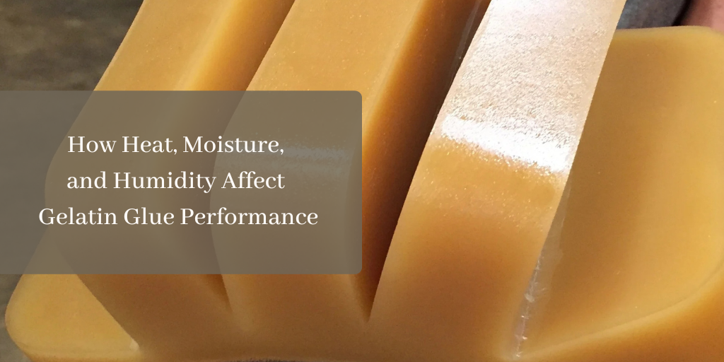 How Heat, Moisture, and Humidity Affect Gelatin Glue Performance